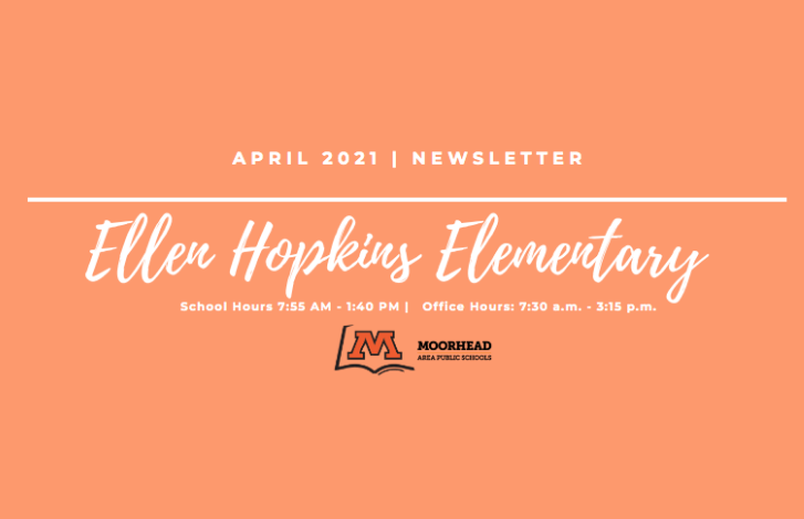 April Newsletter - Ellen Hopkins | Ellen Hopkins Elementary